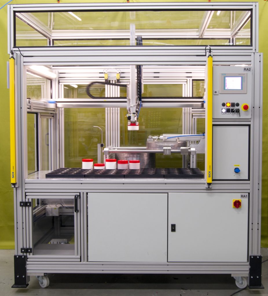 Automatic spectroscopy sample changer - NUVIATech