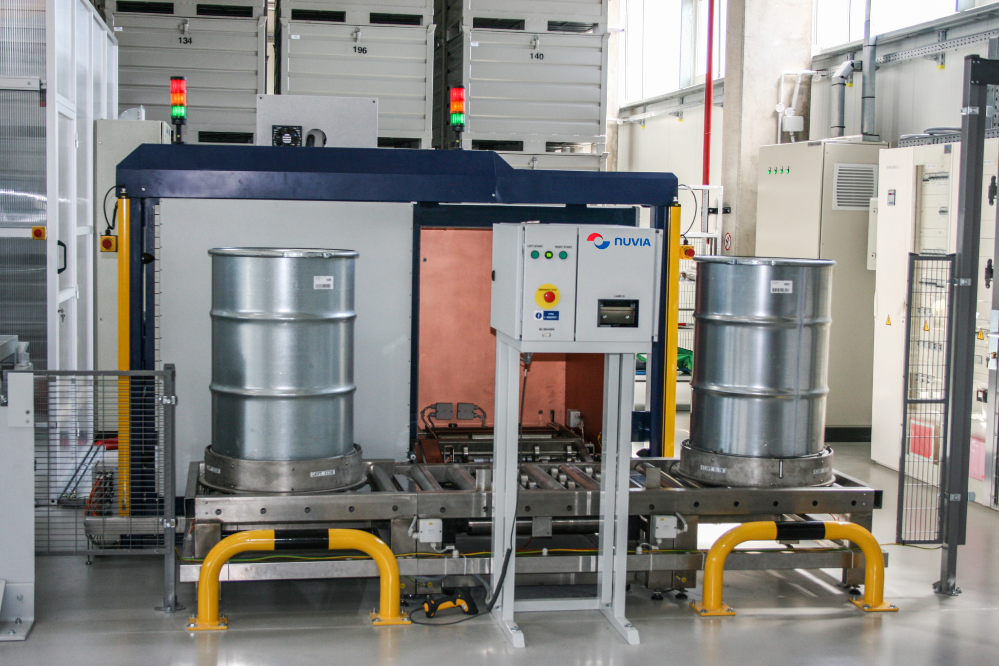 Automated low level nuclear waste assay system - NUVIATech