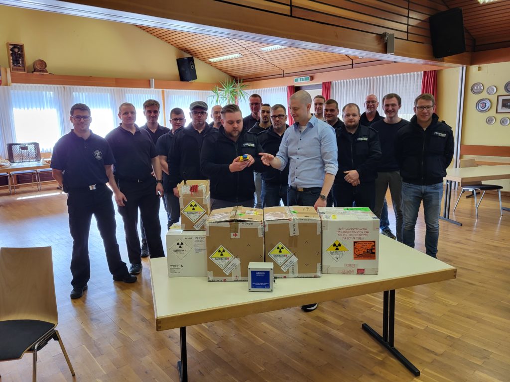 TRAINING TO MEET FWDV 500 WITH GAMMA SIMULATION SOURCE - NuviaTech Instruments