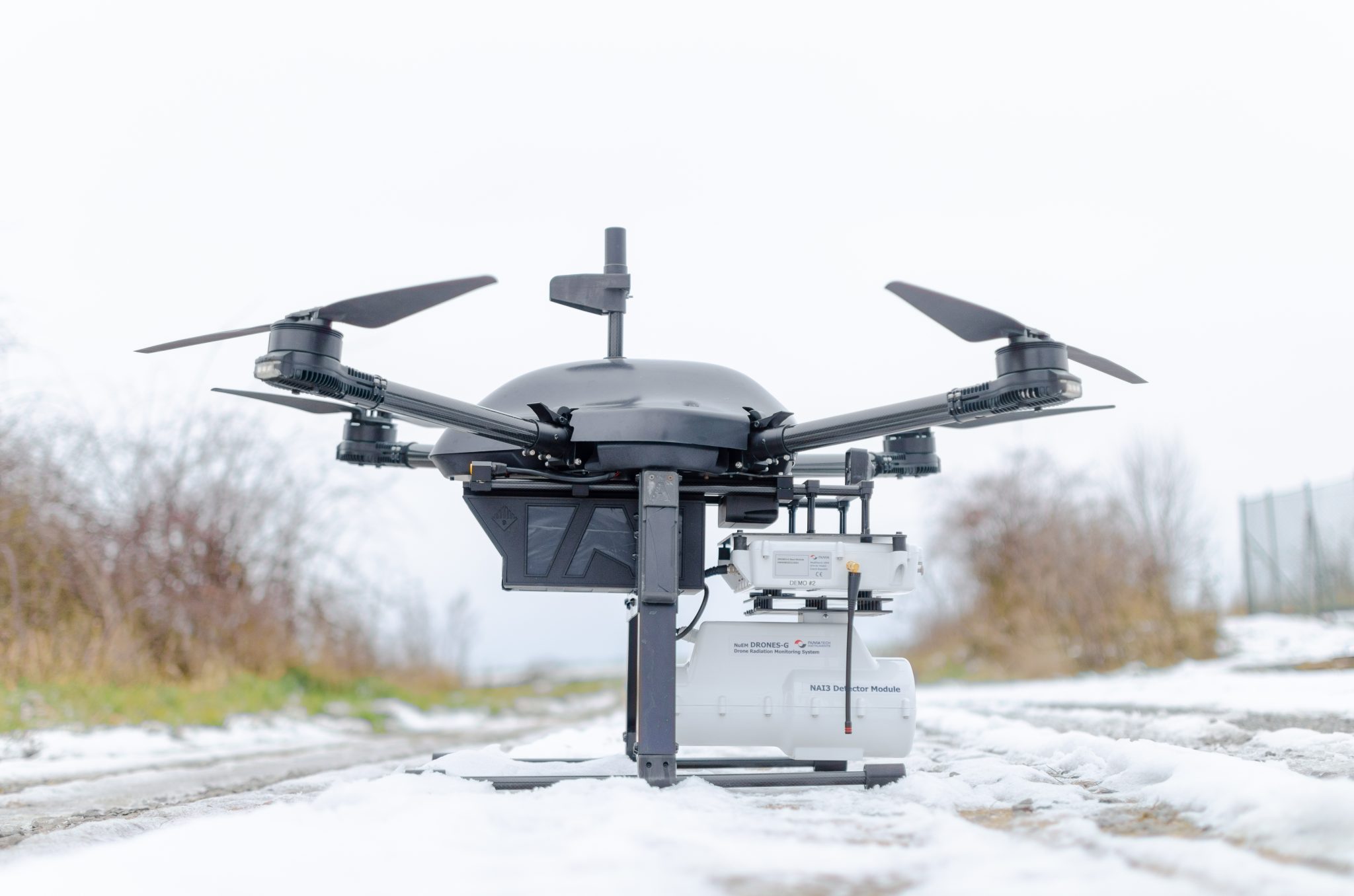 UAV radiation monitoring and survey - NUVIATech Instruments